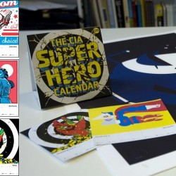 THE CIA SUPER HERO CALENDAR IS HERE - Yuko Shimizu